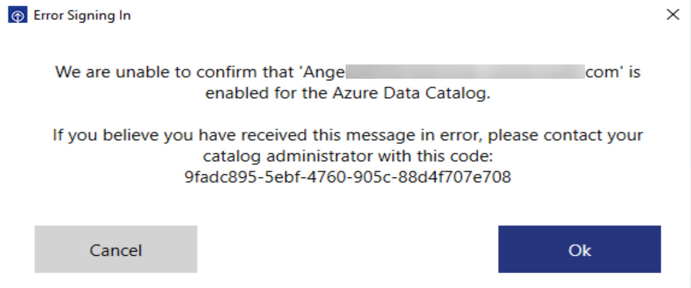 When Your Azure Data Catalog App Won’t Connect – SQLSwimmer
